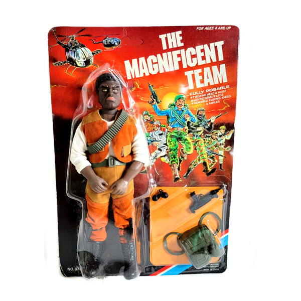 Paco toys The Magnificent Team vintage action figure GI Joe bootleg kn ...